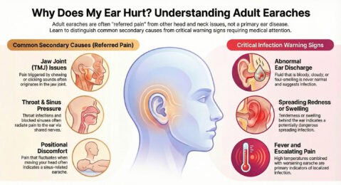 Earache In Adults: Symptoms To Watch For